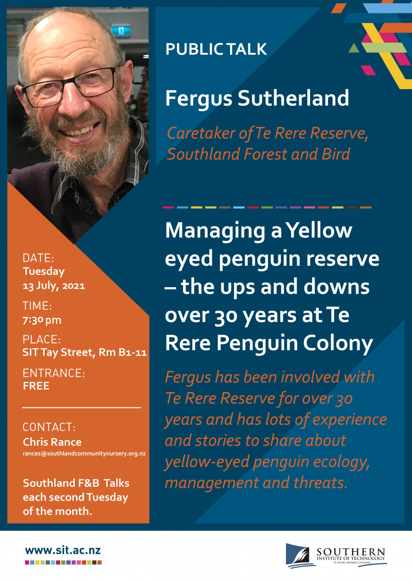 Managing a yellow eyed penguin reserve - the ups & downs over 30 years ... Managing a yellow eyed penguin reserve - the ups & downs over 30 years ...
